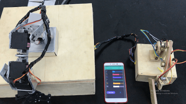Robot Arm Control by Potentiometer – Mycest.com